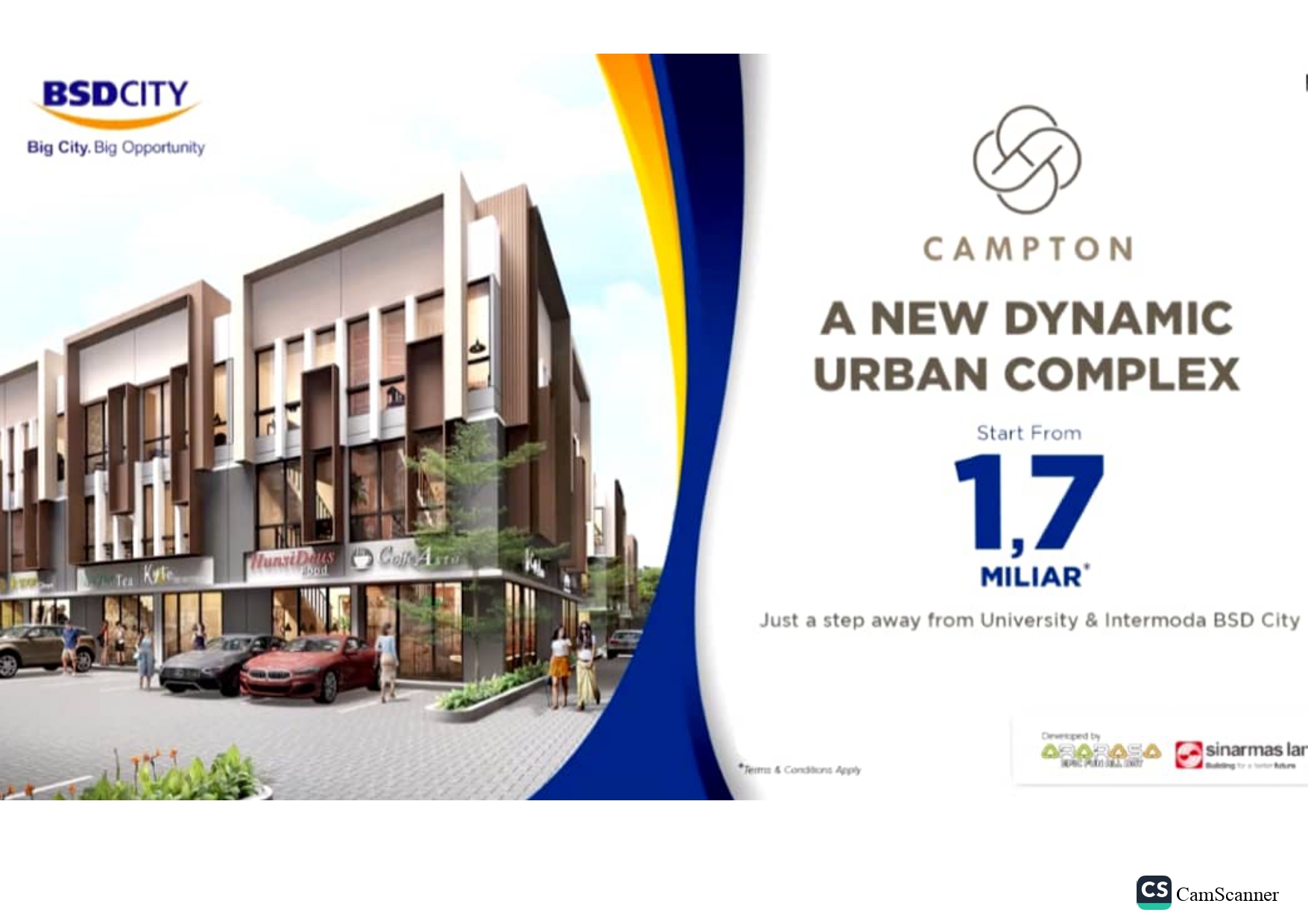 Ruko Campton BSD City Harga 1,7Man - Property Insights