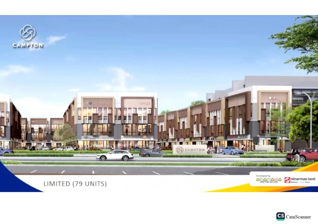 Ruko Campton BSD City Harga 1,7Man - Property Insights